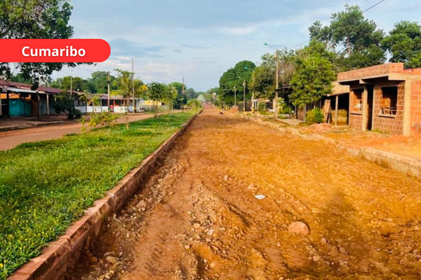 Inicia Proyecto de Pavimentación en Cumaribo